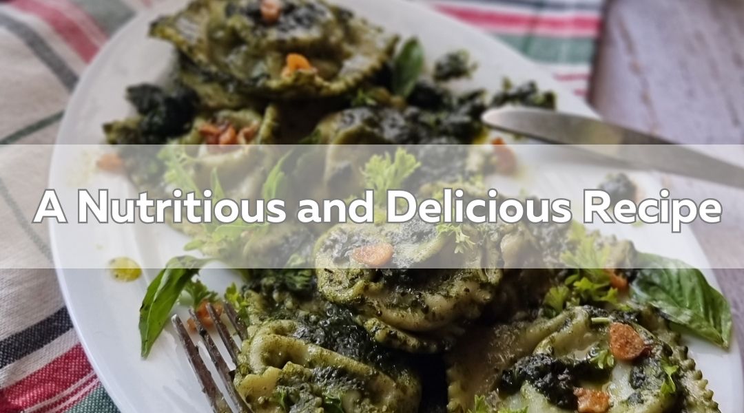 Plant-Based Pesto Ravioli with Phytoplankton Powder: A Nutritious Vegan ...