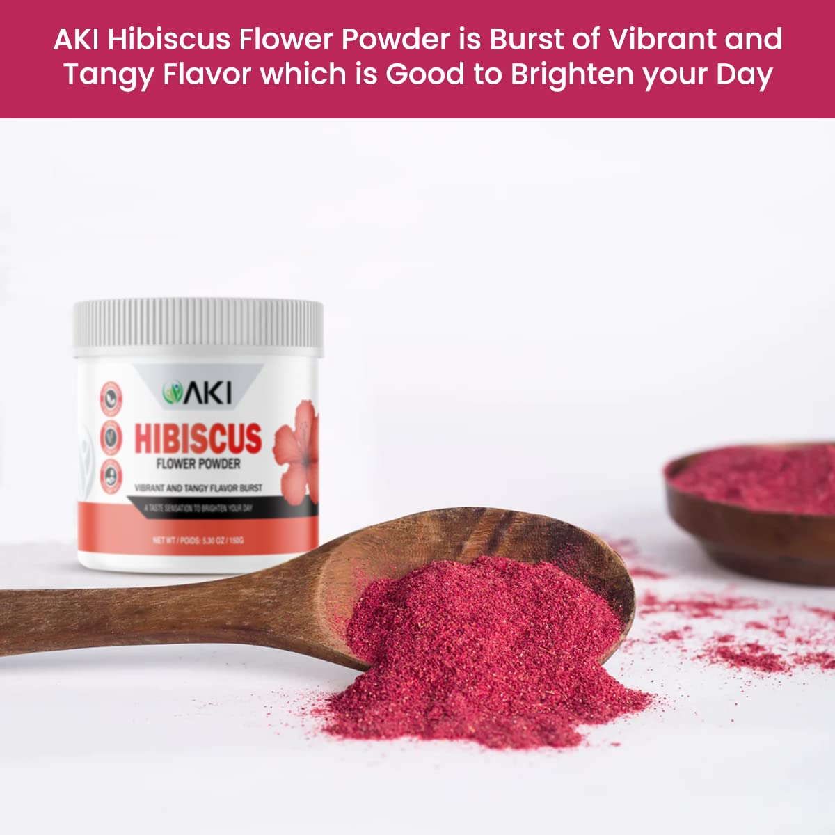 Hibiscus Flower Powder: Refreshing and Nutritious Hibiscus Tea | Vegan ...